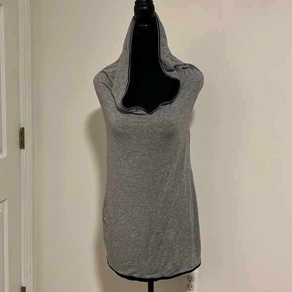 CAbi | Tops | Cabi Reversible Hooded Halter Too | Poshmark